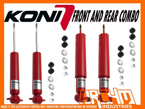 CHEVROLET CAMERO 68 69 KONI ADJUSTABLE FRONT & REAR SHOCK ABSORBERS ...
