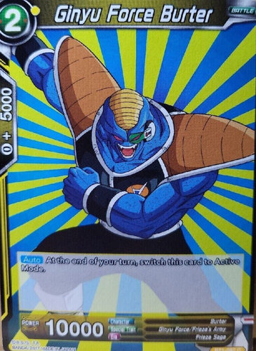 Dragon Ball Super - Ginyu Force Burter - Common | eBay