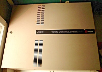 Simplex 4003 Voice Control Panel Life Alarm Fire Alarm Controls 4003 ...