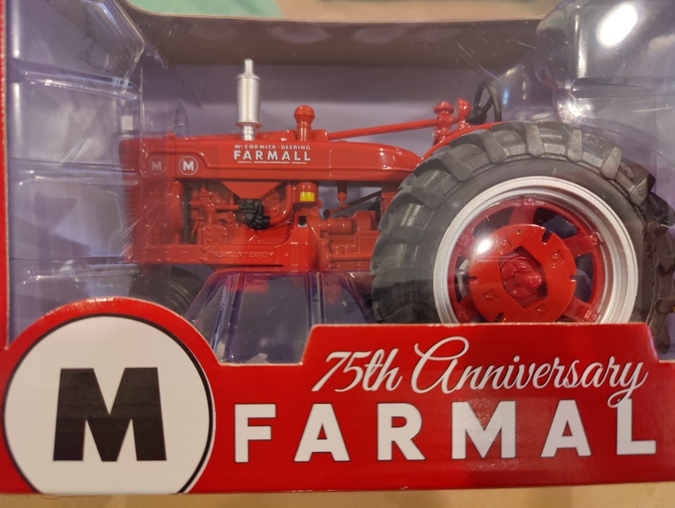 1/16 McCORMICK DEERING FARMALL M 75th Anniversary Farm Tractor Diecast ...