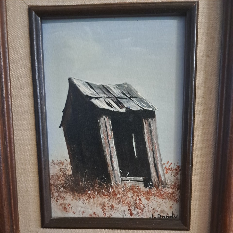 American artist John Doody stunning oil painting as part of his "Old ...