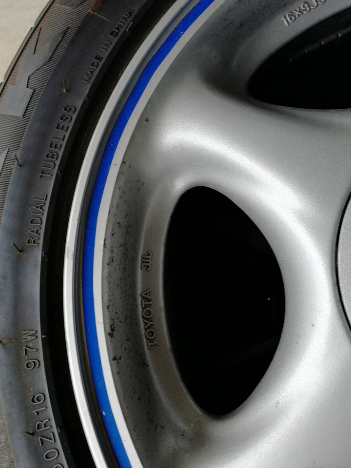 JDM OEM 16" Toyota Supra MK4 JZA80 Rims 5x114.3 Twin Turbo Wheels 8J+50 ...