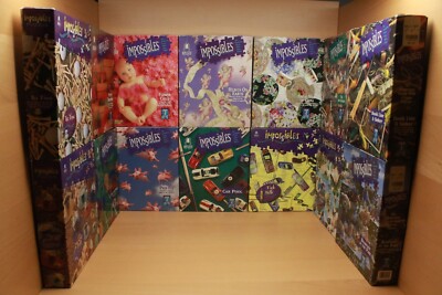 WOW - Impossibles Jigsaw Puzzle BePuzzled Borderless 750 Pieces + 5 ...