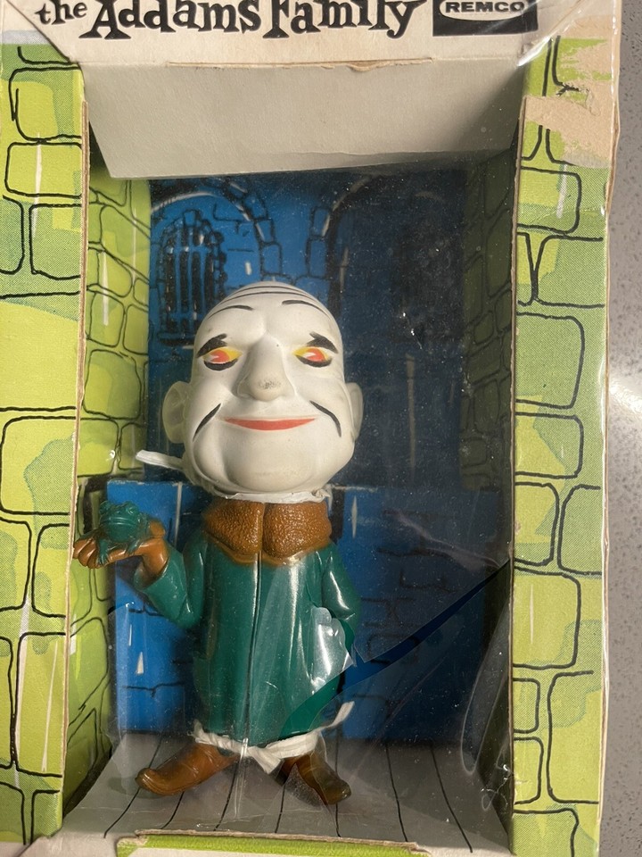 Vintage 1964 Uncle Fester Remco figure Addams Family In Box RARE SEALED ...