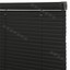 Single Touch Corded 1 Inch Mini Blind in Black Choose Size Customize- S ...