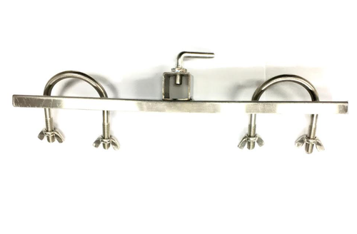 Hog Roast Rotisserie Spit BBQ Leg bracket clamp - 20mm x 20mm for ...