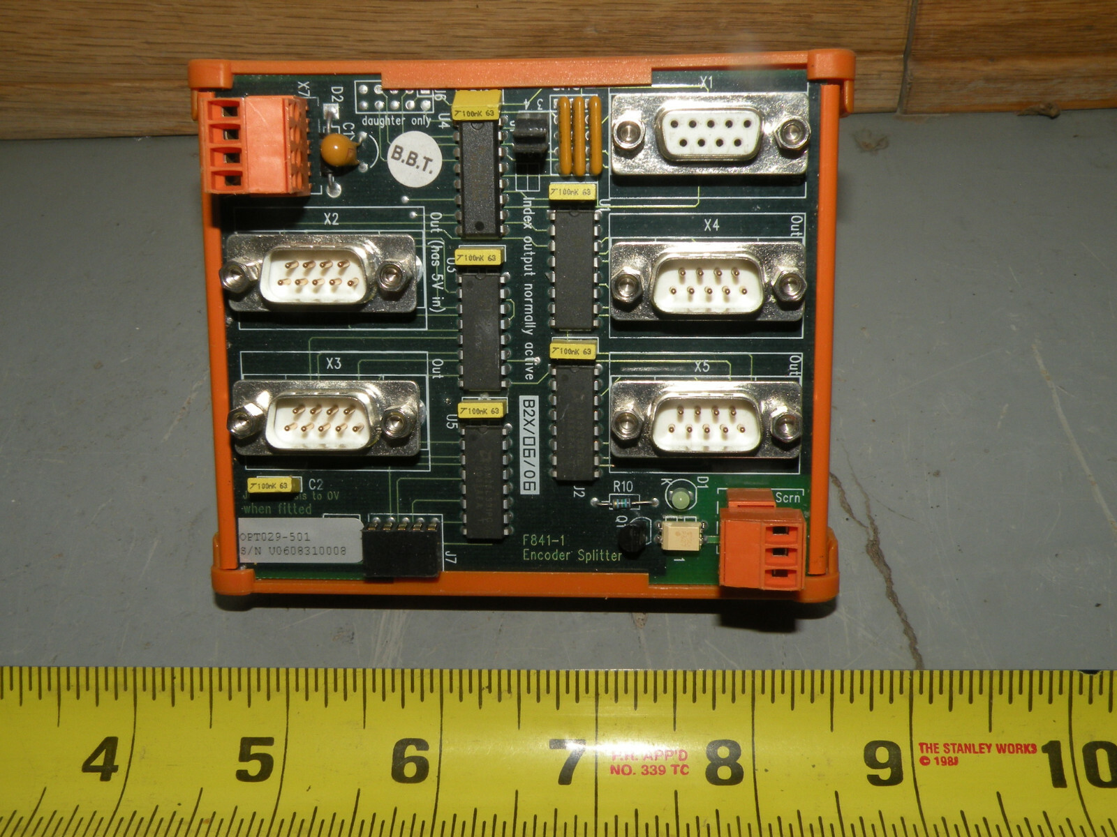 Baldor OPT029-501 / OPT029501 2 Way Encoder Splitter Board | eBay