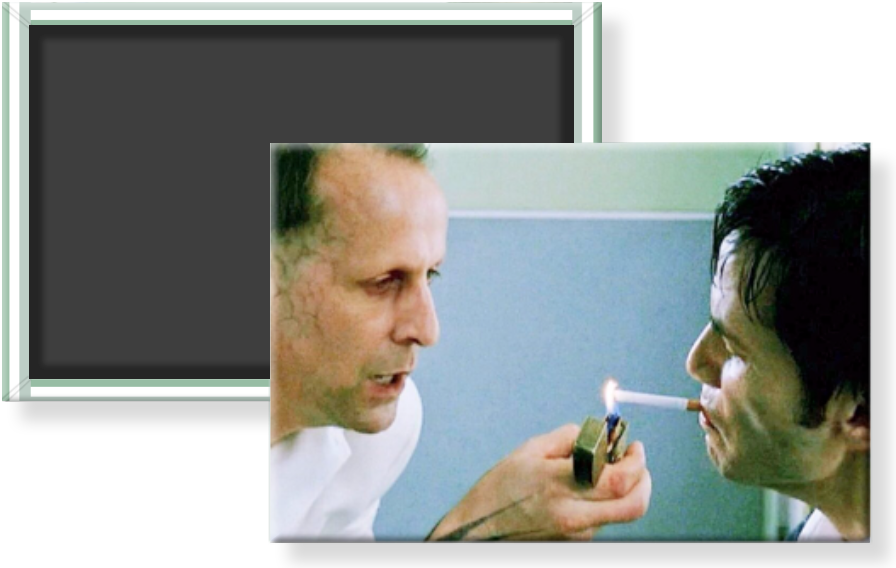 Constantine Devil Lighting Cigarette Keanu Reeves Refrigerator Magnet 2 ...