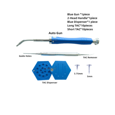 Dental Bone Tack Pins Membrane Fixation GBR Auto Gun TAC Remover ...