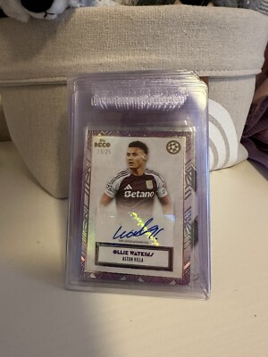 Topps Deco 24/25, Ollie Watkins Auto /25 | eBay