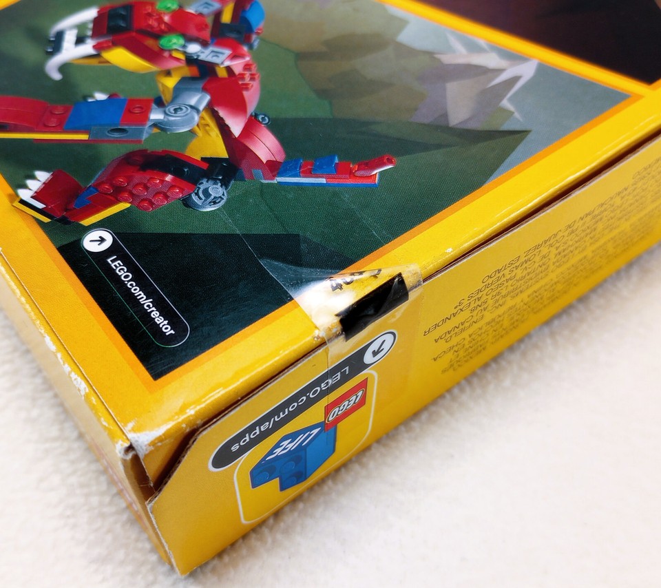 LEGO - 31102 - Fire Dragon - 3 in 1 - New Factory Sealed - Retired ...