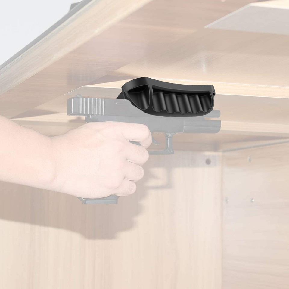 2-Pack Fast Draw Gun Magnet Mount Magnetic Gun Rack Holster Concealed ...