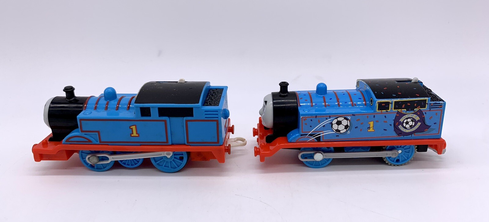 Lot Of 2 Thomas & Friends Trackmaster Motorized Engines Soccer Regular ...