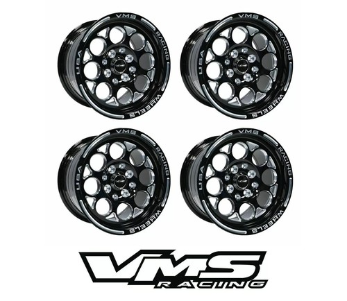 VMS Modulo 15x8 4X100 ET20 Fits Honda Civic EG EK EM1 EF Set of Four ...
