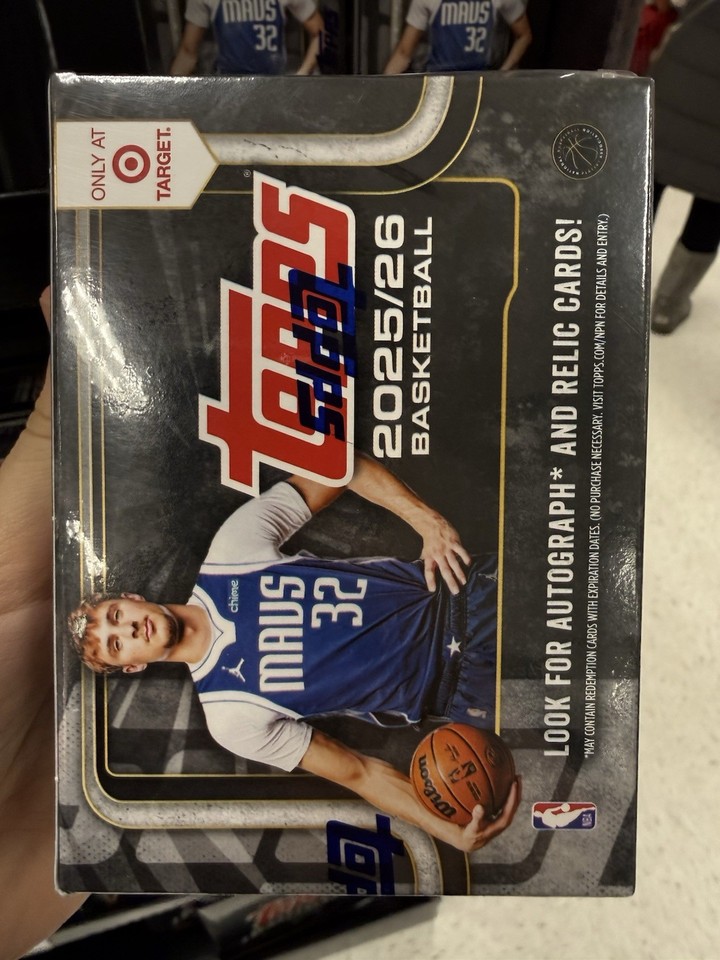 2025-26 Topps Basketball BLACK FRIDAY Target Sealed Limited Blaster Box ...