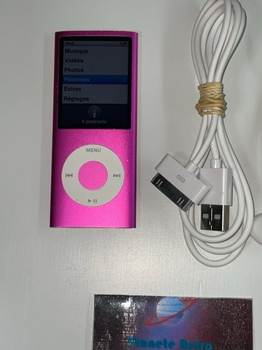 Apple Ipod Nano A1285 8Go. Baladeur MP3 Rose 4th Generation | eBay