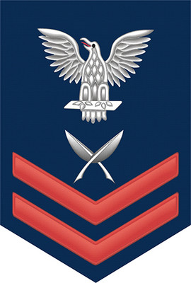 Yeoman ( YN ) Red 2nd Class E-5 Rank 5.5" Sticker 'Officially Licensed ...