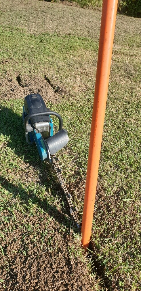 Geo Ripper Trencher Geo Trencher with 20" Bar and Box of Two Chains | eBay