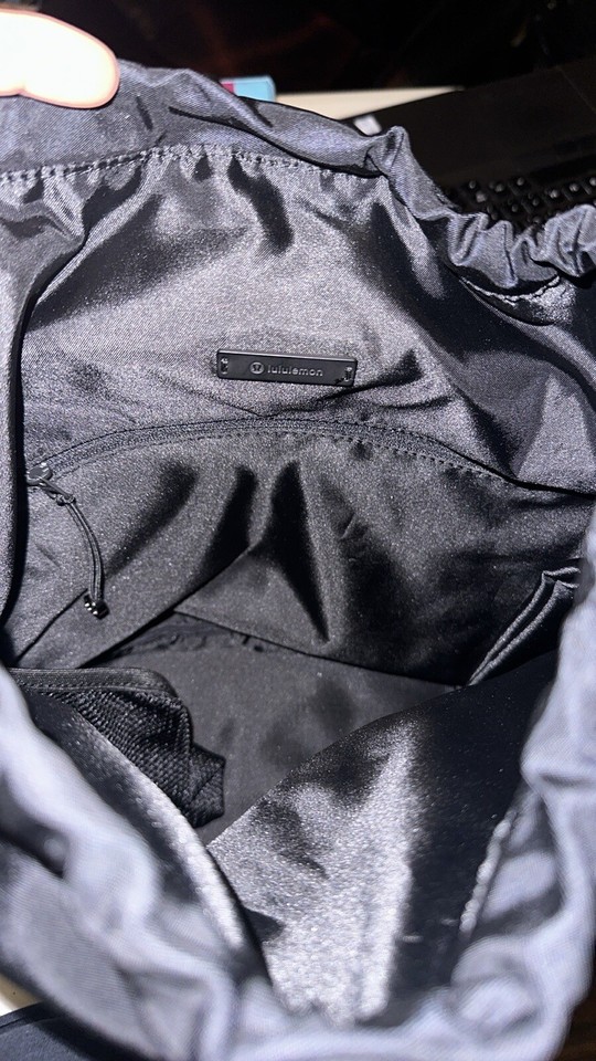 Lululemon Carry Onward Rucksack Black Mini backpack bag 9L Black Purse ...