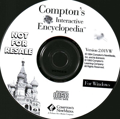 Compton's Interactive Encyclopedia: Version 2.01 (CD-ROM, Not For ...