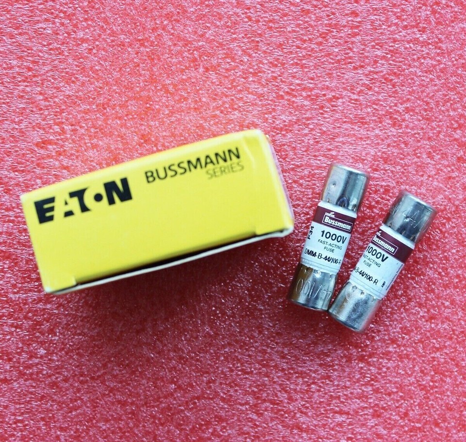 10pcs ORIGINAL Bussmann DMM-B-44/100-R DMM-B-44/100 440mA 1000V Fuse | eBay