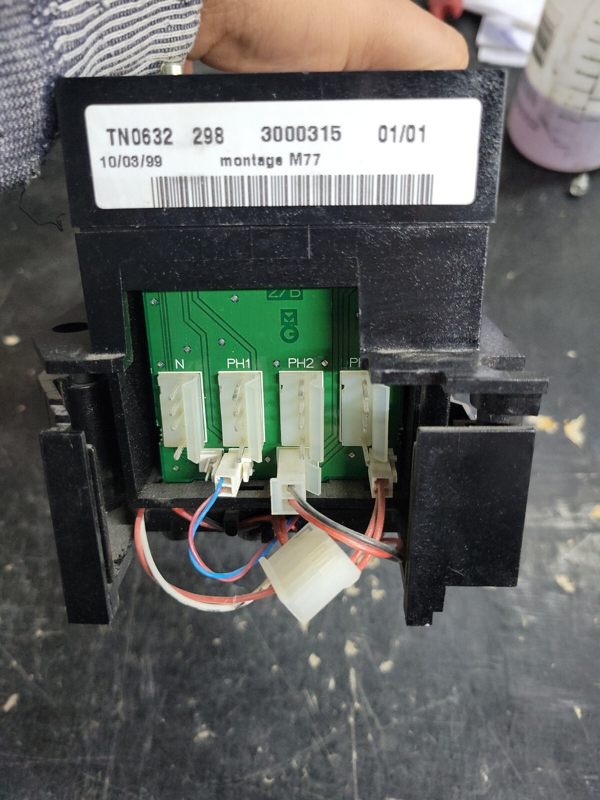 Merlin Gerin STR58U 54766 LSI Trip Unit for Masterpact Circuit Breaker ...