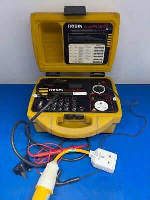 Robin Smartpat 5500 Portable Appliance Tester PAT | 110V 240V IT 26A ...