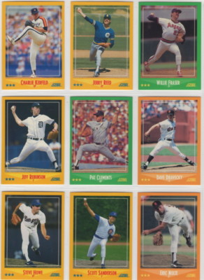 1988 Score Baseball Team Sets **Pick Your Team** | eBay