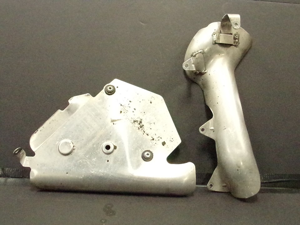 06 07 KAWASAKI NINJA ZX-10R ZX10 ZX10R undertail exhaust heat shield ...