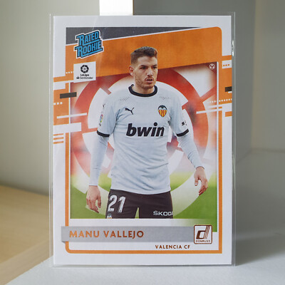 Manu Vallejo 2020-21 Panini Chronicles Donruss Soccer Rated Rookie Card ...