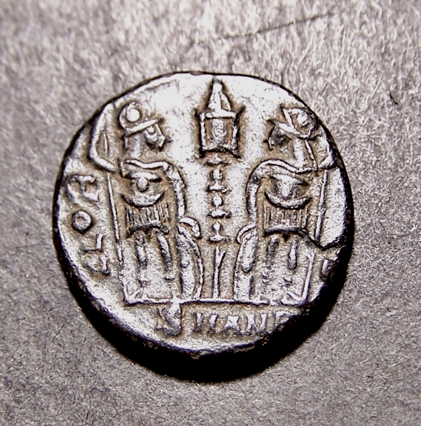 CONSTANTIUS II, Emperor w/ Soldiers/Spears, Imperial Roman Legions Coin ...