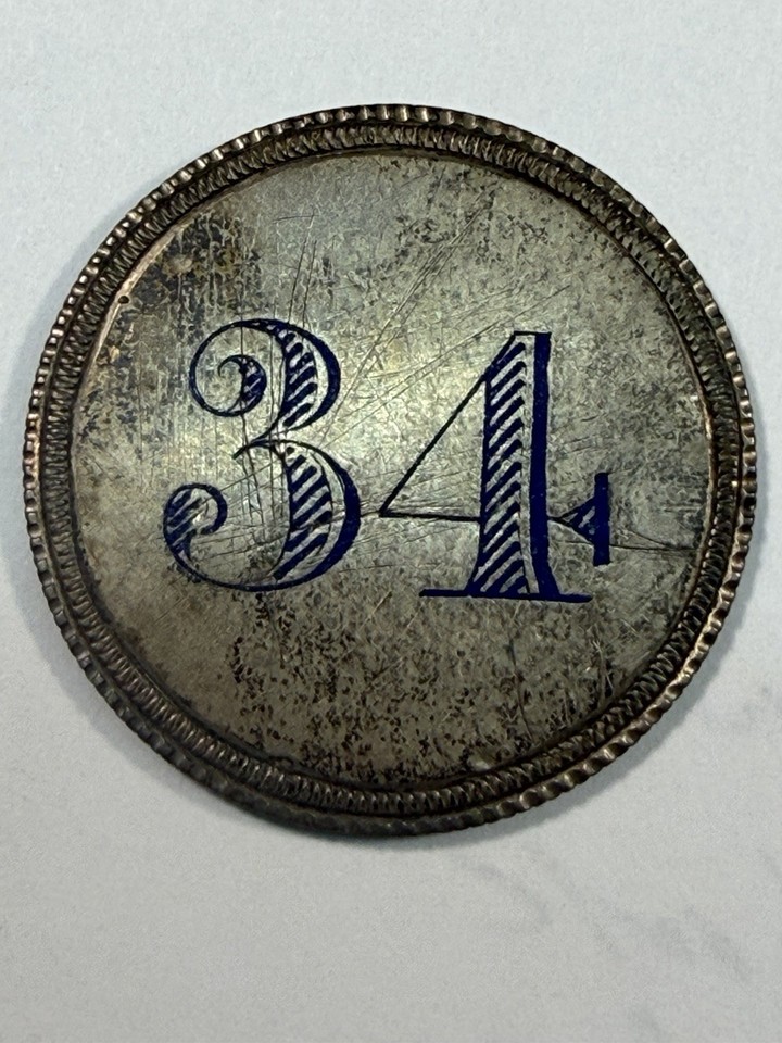Liberty Seated Half Dollar Love Token “34” | eBay