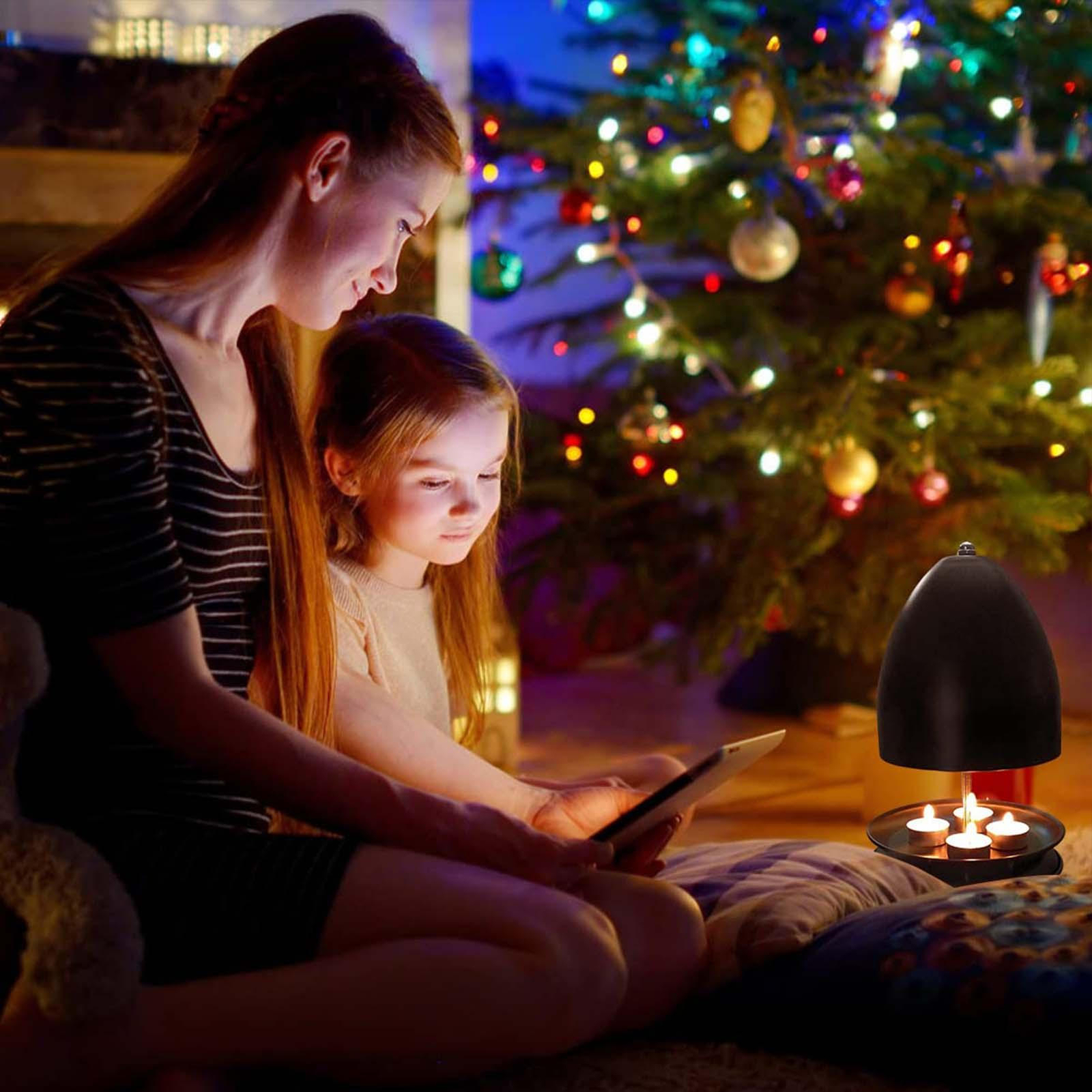 Tea Light Oven Double-Walled Radiator Candle Heater for 6 Tealights ...