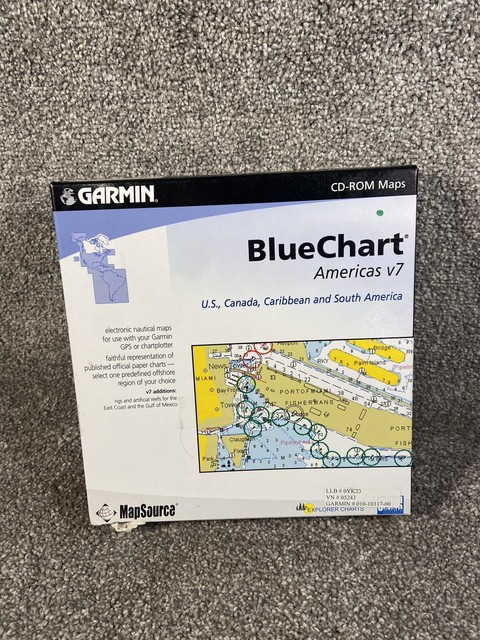 Garmin MapSource BlueChart Americas CD ROM for sale online | eBay
