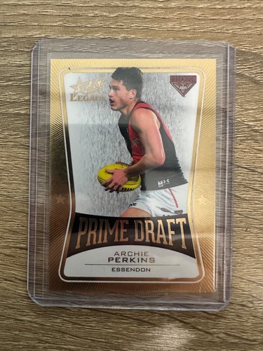 2023 Select Legacy Prime Draft - Archie Perkins #088/100 Essendon ...