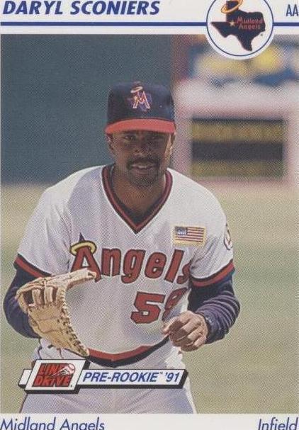 1991 Line Drive Pre-Rookie - AA Daryl Sconiers #445 for sale online | eBay