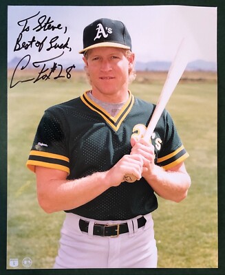 ERIC FOX AUTOGRAPH PHOTO 8X10 OAKLAND A'S | eBay