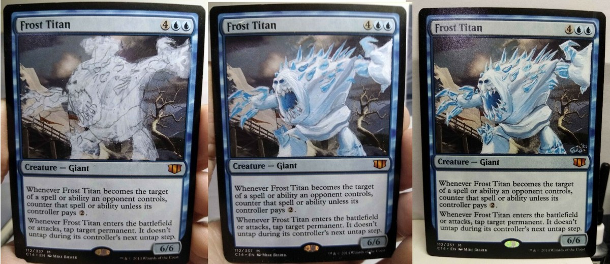 Mtg Altered Art Stickers