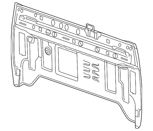 Genuine GM Body Rear Inner Panel 84315146 | eBay