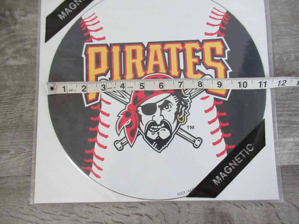 Pittsburgh Pirates 12" MLB Team Logo Magnet Car Fridge Refrigerator ...