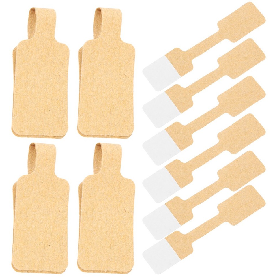 100 Pcs Blank Price Stickers Labels Jewelry Tag Accessories Tags | eBay ...