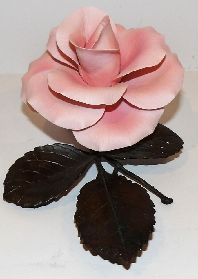 BOEHM ENGLAND LIMITED ISSUE ROYAL HIGHNESS PINK ROSE PORCELAIN ...