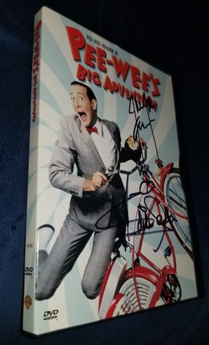 PeeWees Big AdventureDVD AUTOGRAPHED BY JAY JAY FRENCH EDDIE ODEJA ...