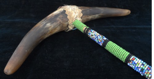 1890s American Plains Indians Ceremonial Beaded Coup Stick | eBay