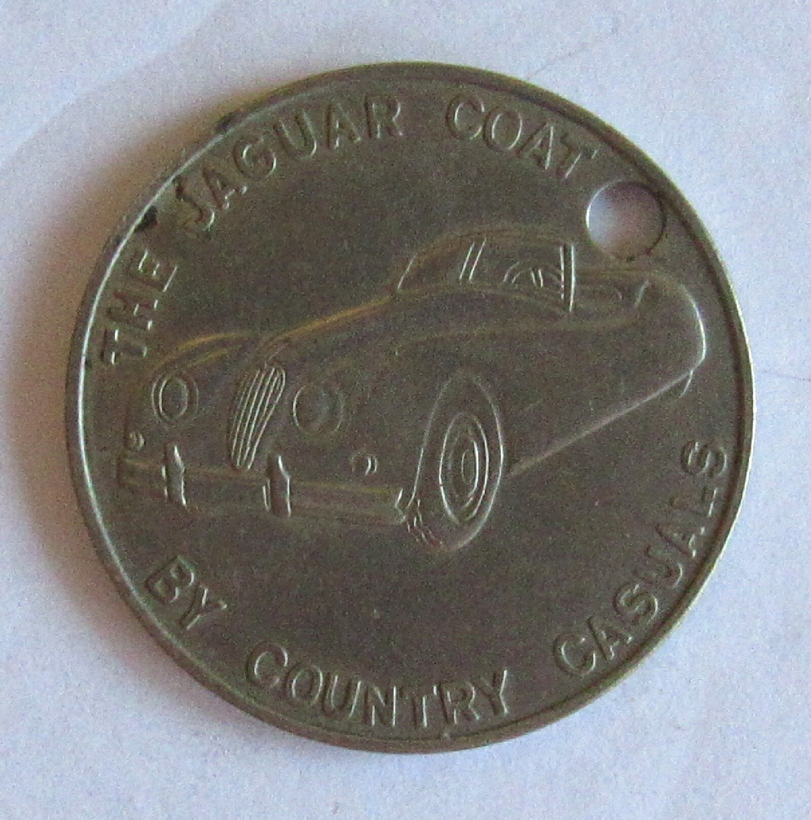 Vintage The Jaguar By Country Casuals Medal Coin | eBay