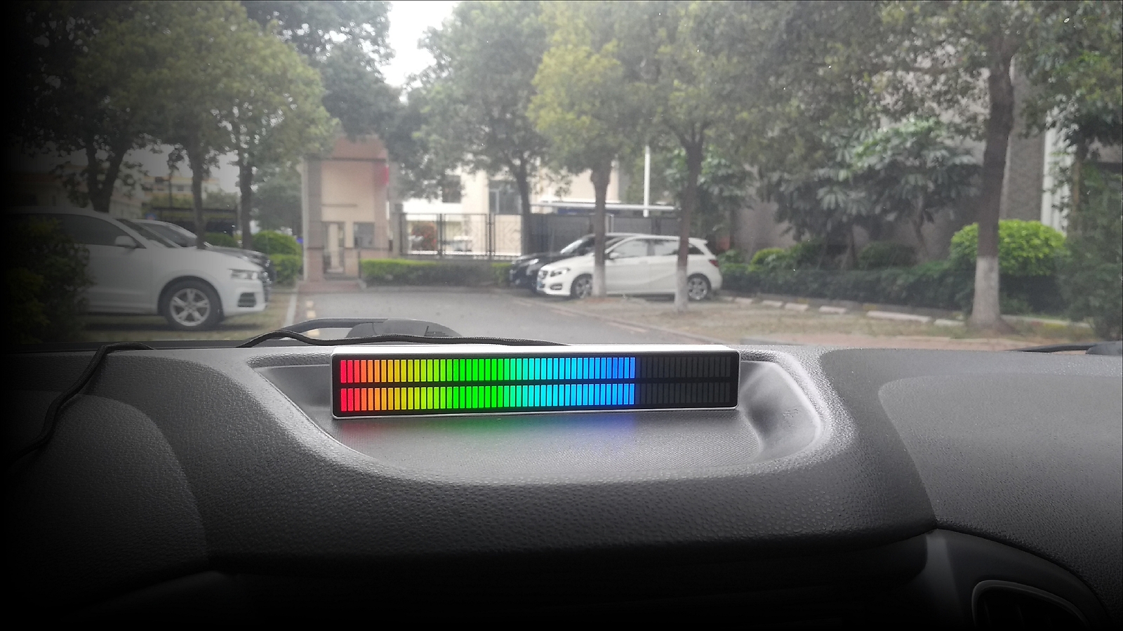 Dual Channel RGB LED Sound Level Meter Music Spectrum Visualizer Audio ...