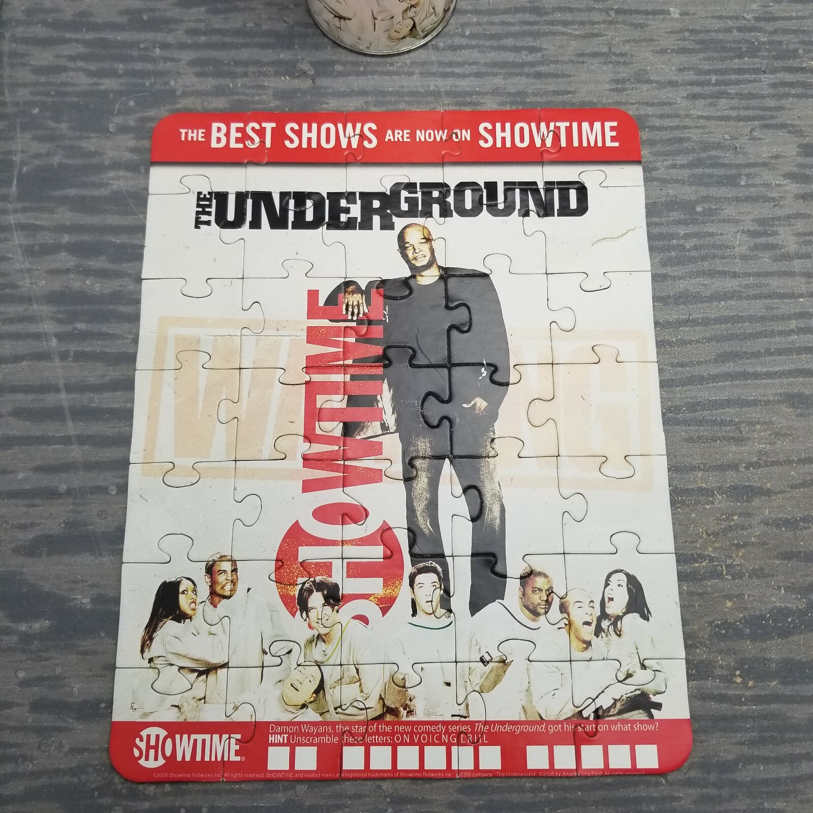 The Underground Season 1 Showtime 35 Piece Puzzle in Collectible Tin ...