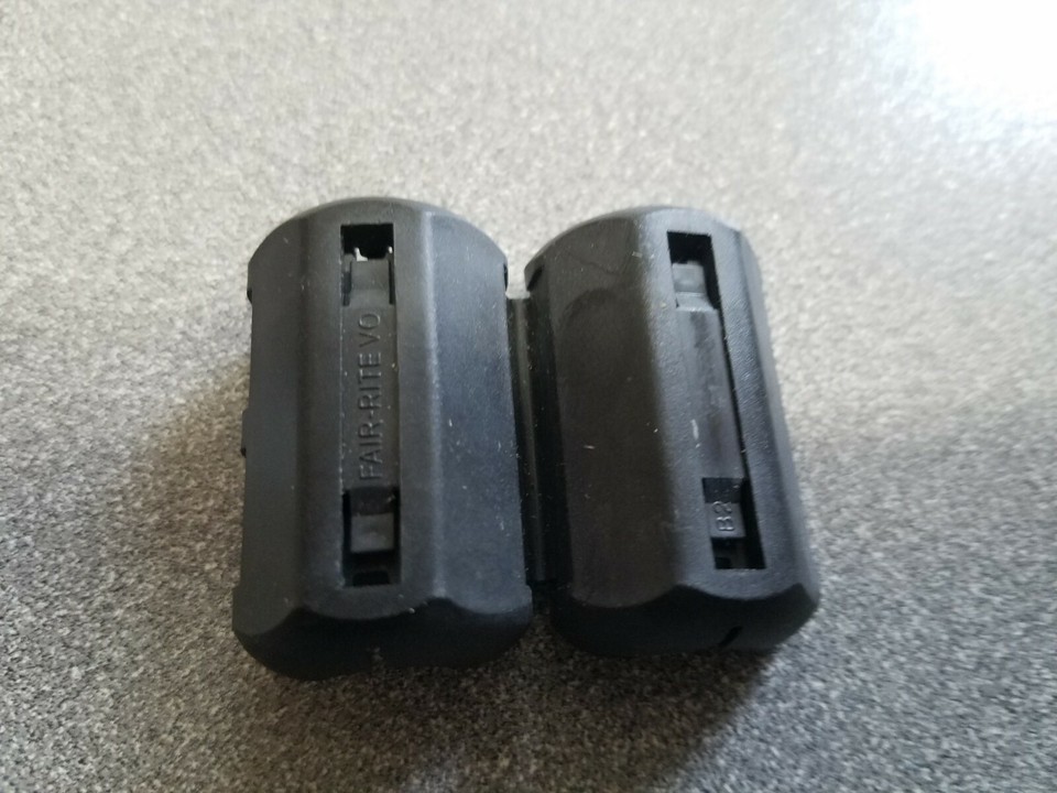 NEW FAIR-RITE VO SNAP ON ROUND CABLE SUPPRESSION 10mm internal core ...