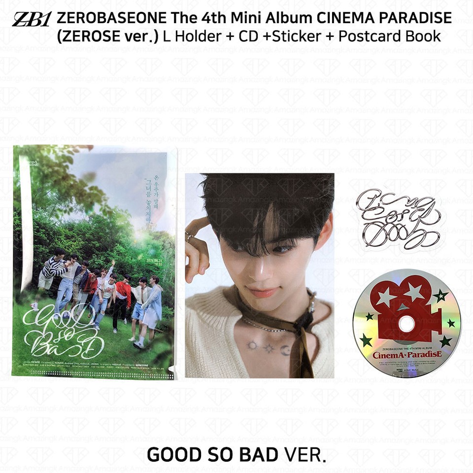 ZEROBASEONE ZB1 4th Mini Album CINEMA PARADISE Zerose Ver Photocard Postcard | eBay