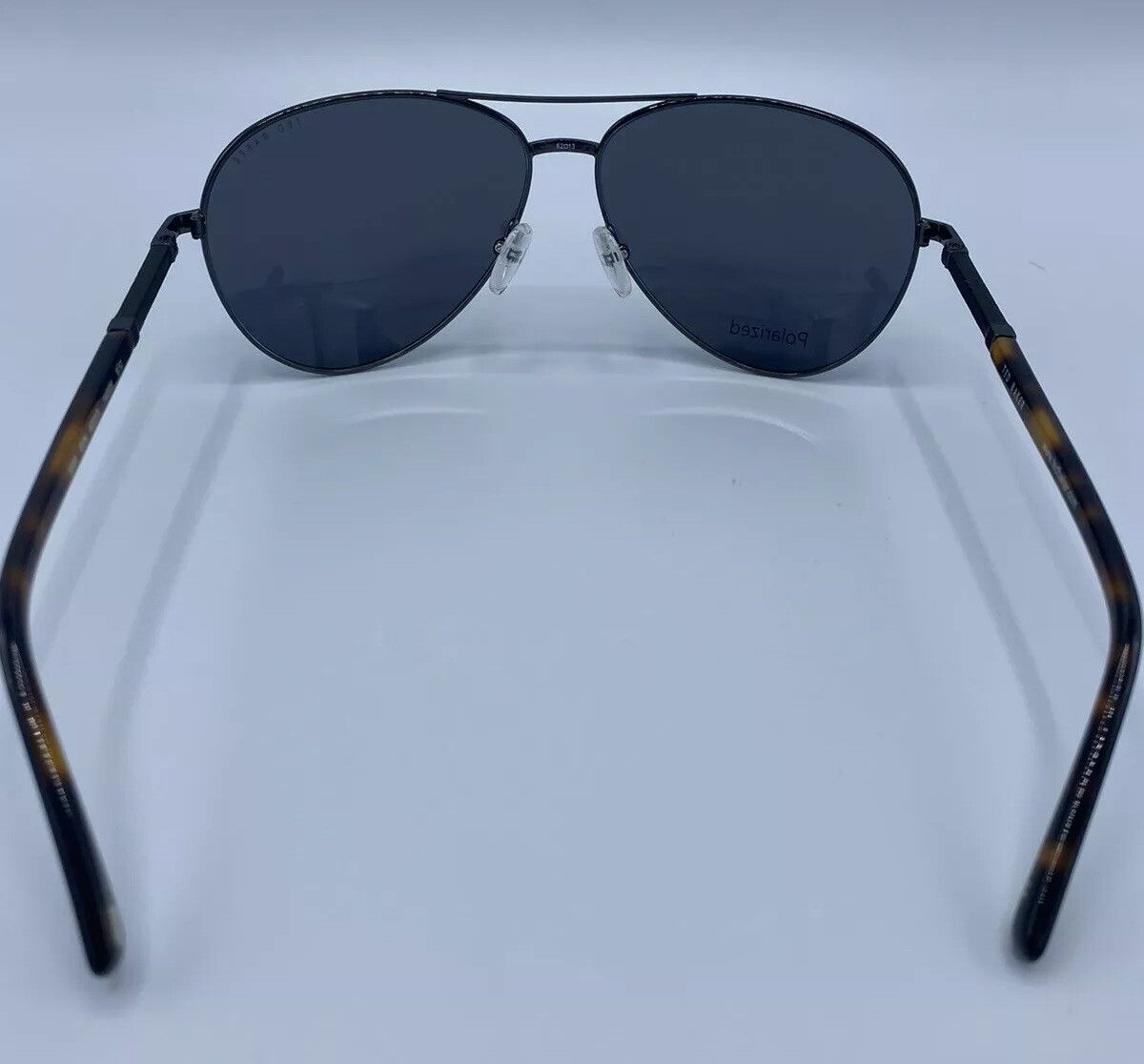 NEW Ted Baker London POLARIZED Aviator Designer Sunglasses w Case ...